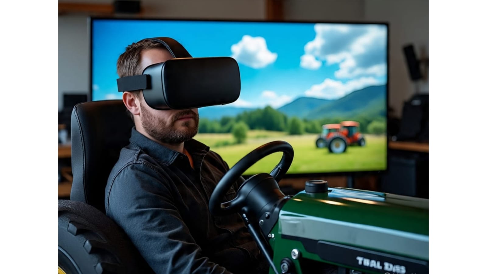 VR tractor simulator – Pixie Dust